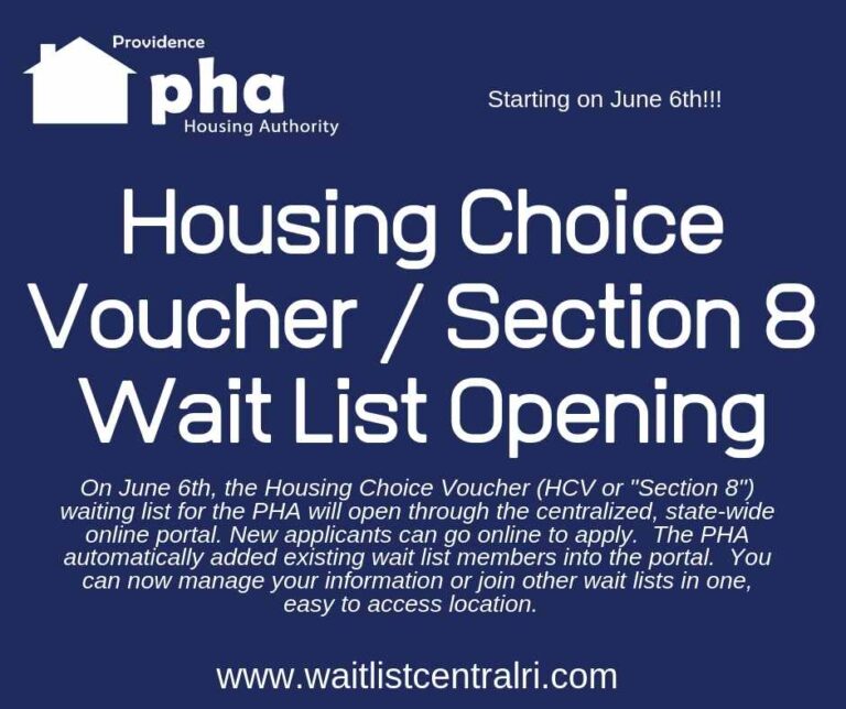 How to apply for Housing Choice Voucher In Rhode Island 2025